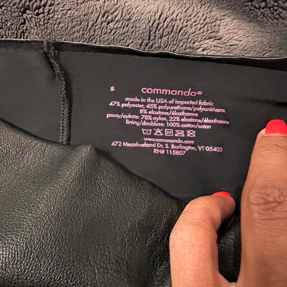 Commando | Skirts | Commando Body Con Black Pleather Pencil Skirt ...